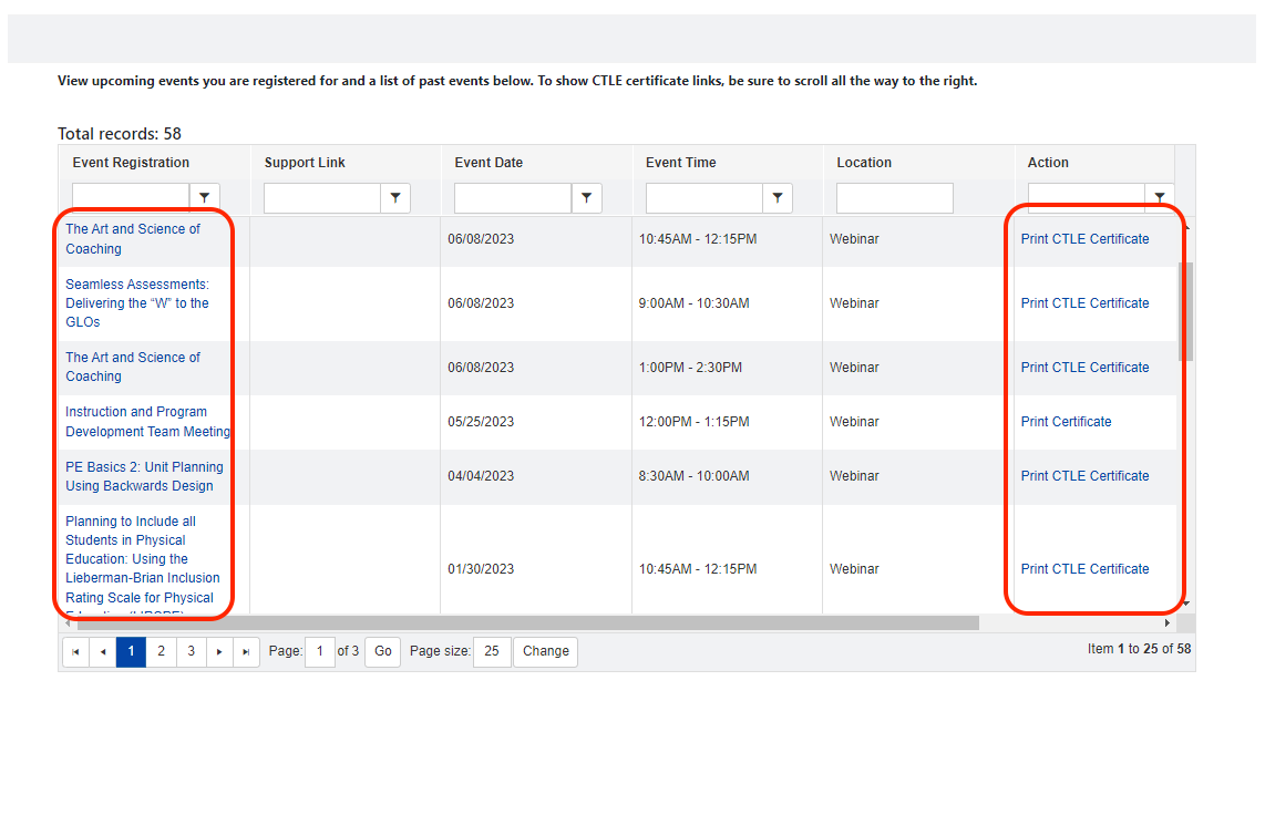 How do I access my Wellness Hub Profile and Event Schedule/CTLE page ...